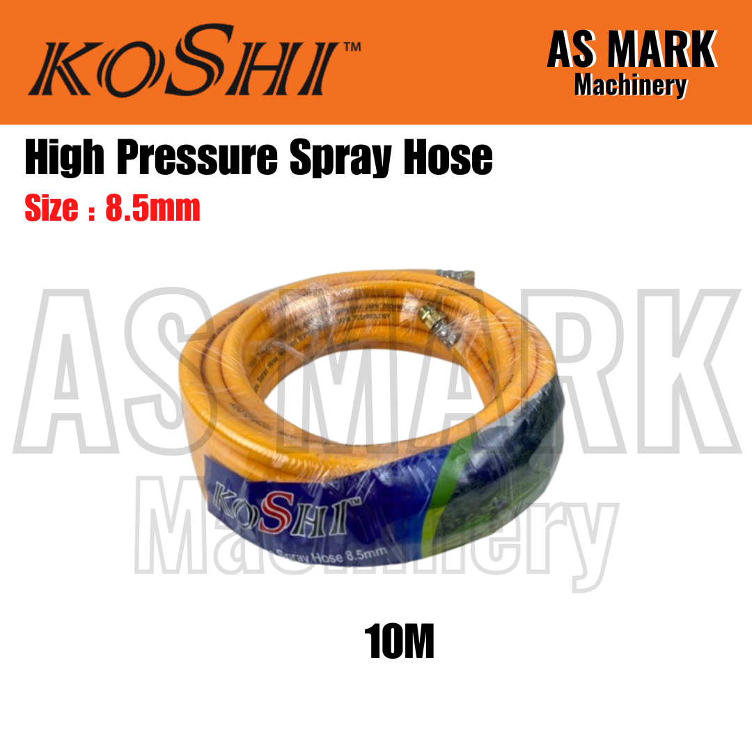 KOSHI High Pressure Hose Air Compressor Water Plunger Pump Usage 10M ...