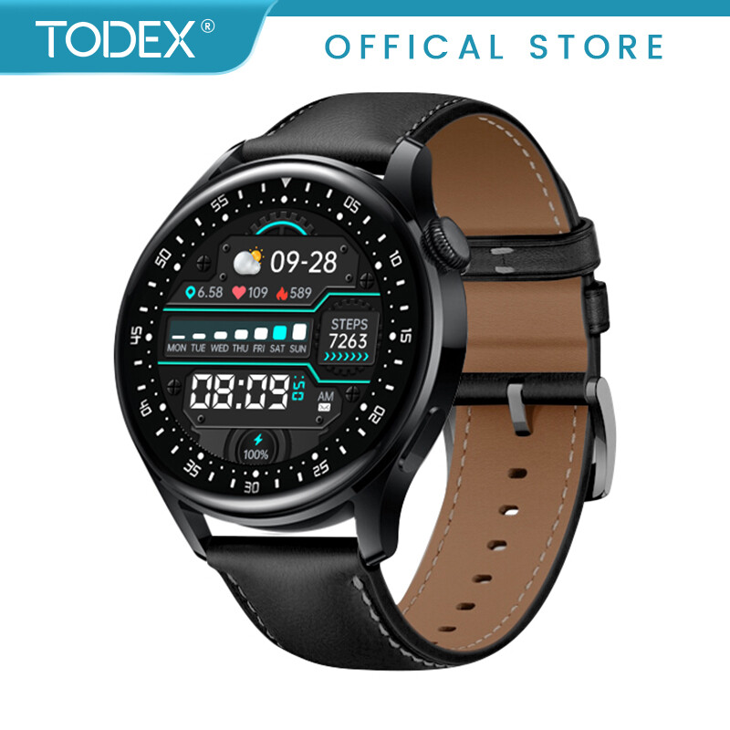 TODEX Smartwatch GT3 Pro บลูทูธโทรสำหรับผู้ชายผู้หญิงน้ำดื่มและที่เตือน ...