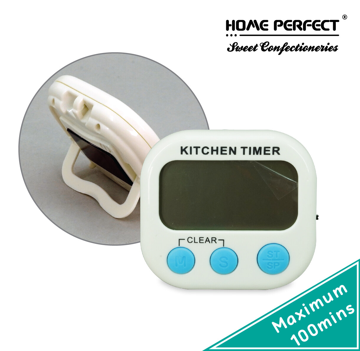 HOME PERFECT Electronic Digital Kitchen Timer With Magnet,Baking ...