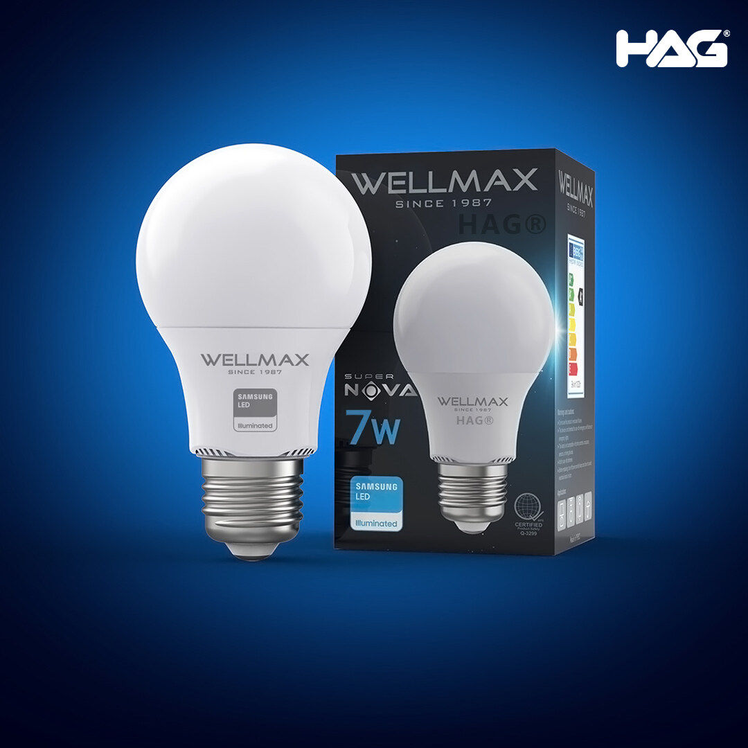 HAG® WELLMAX SUPERNOVA LED Bulb (E27) 2 Years Warranty | Lazada