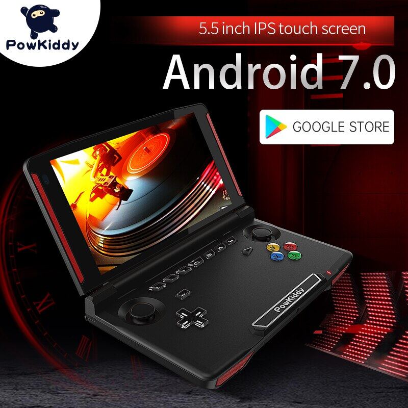Powkiddy X18 Andriod Handheld Game Console 5.5 Inch 1280720 Screen MTK ...