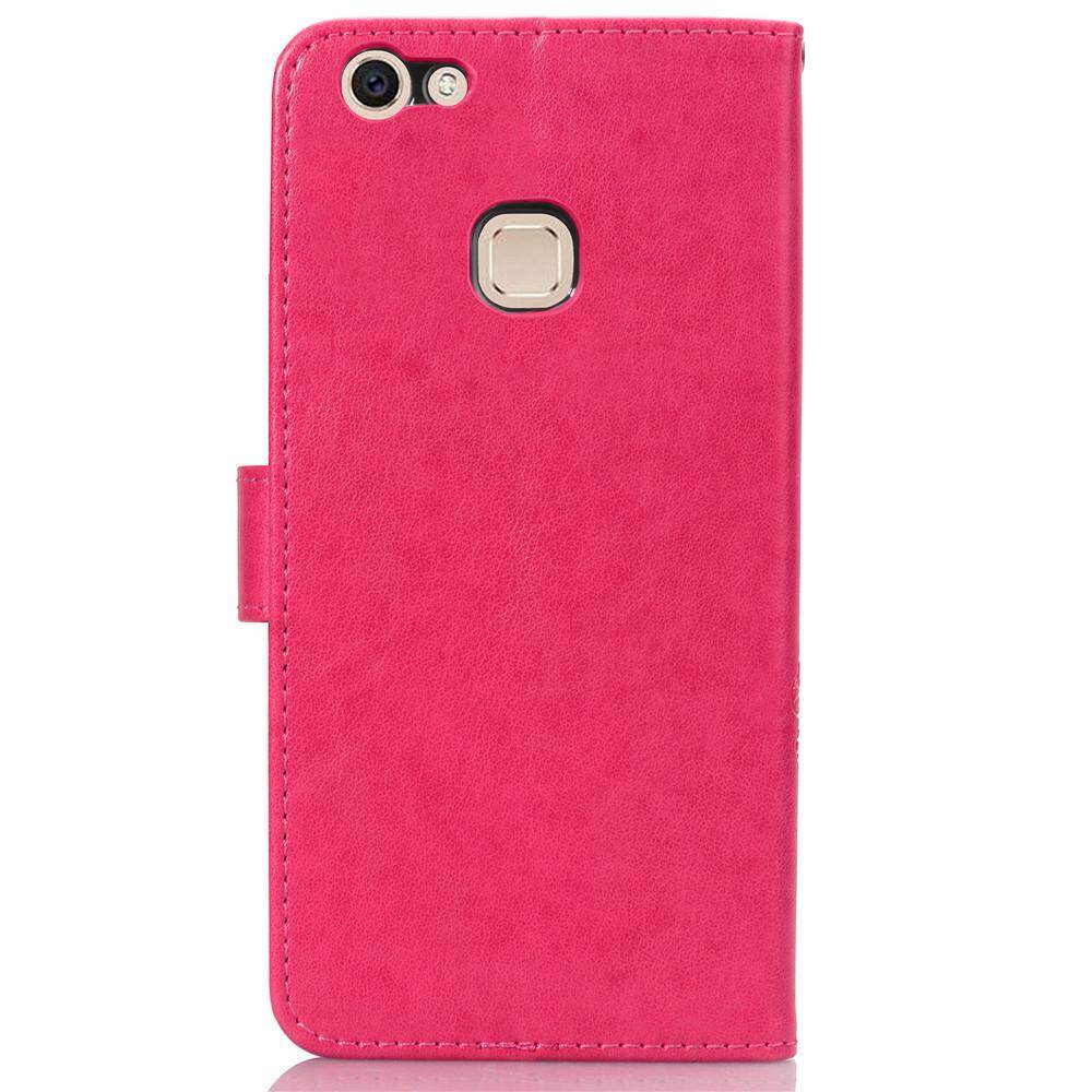 Bujing - VIVO V7 + case/ V7 Plus case / Y79 case, lucky หญ้าออกแบบหนัง ...