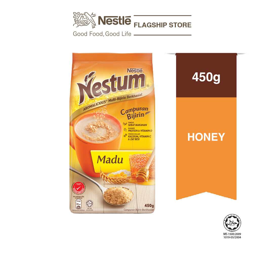 NESTLE NESTUM All Family Cereal Honey Softpack 450g | Lazada