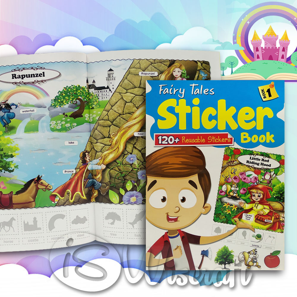 [IS] Fairy Tales Sticker Book | Lazada