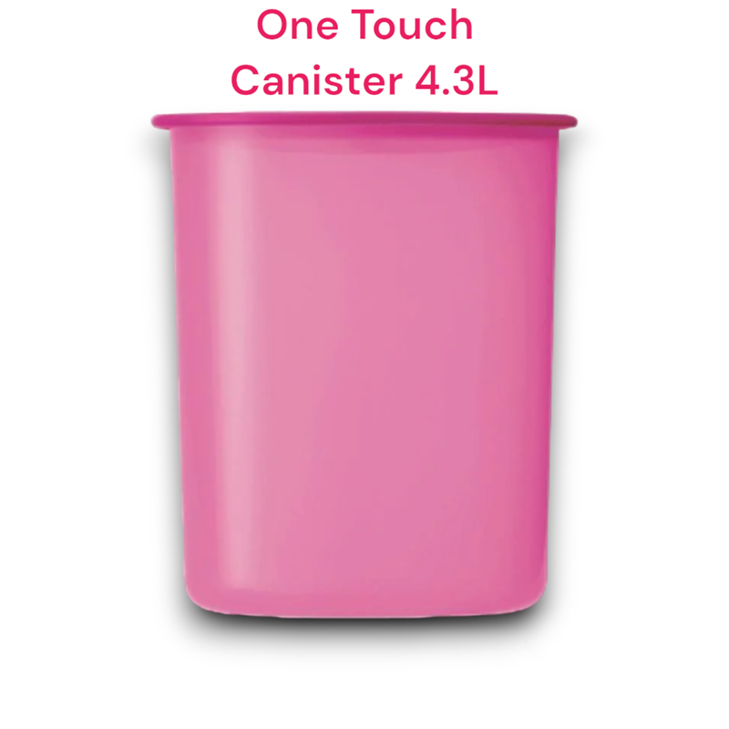 Tupperware One Touch Canister 1.25L/2L/3L/4.3L(1 pc) | Lazada