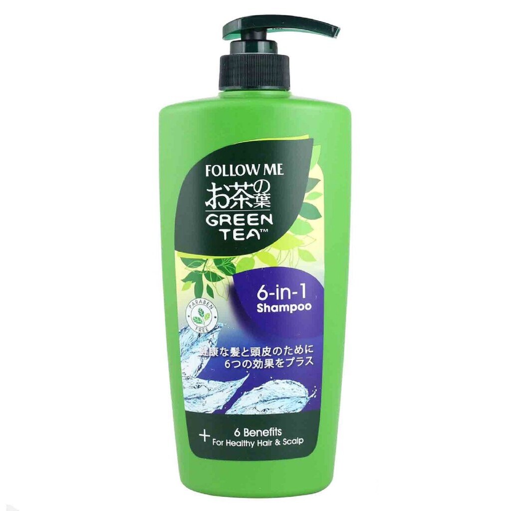 Follow Me Green Tea Shampoo 6 In 1 [650ml] | Lazada