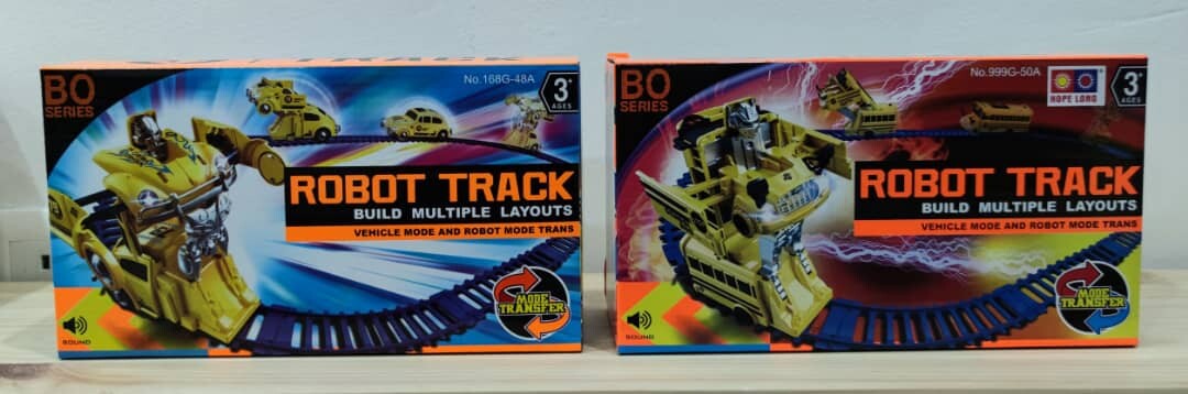 ROBOT TRACK / BUMBLE BEE TRANSFORMER / SCHOOL BUS TRANSFORMER | Lazada
