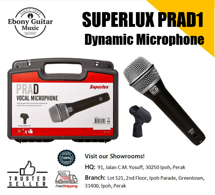 Superlux PRAD1 Dynamic Microphone , Mic Suitable for Vocals | Lazada