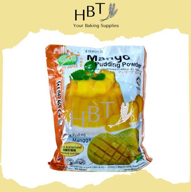 Happy Grass Mango Pudding Powder / Serbuk Pudding Mangga / 芒果布丁粉 220g ...