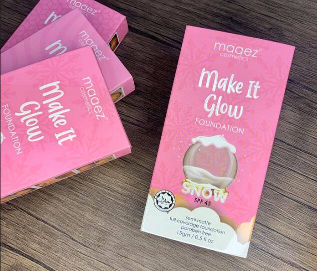 MAAEZ MAKE IT GLOW FOUNDATION | Lazada