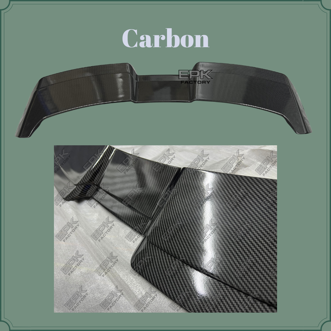 Perodua Ativa RS Spoiler Rear Spoiler Gloss Black Carbon | Lazada