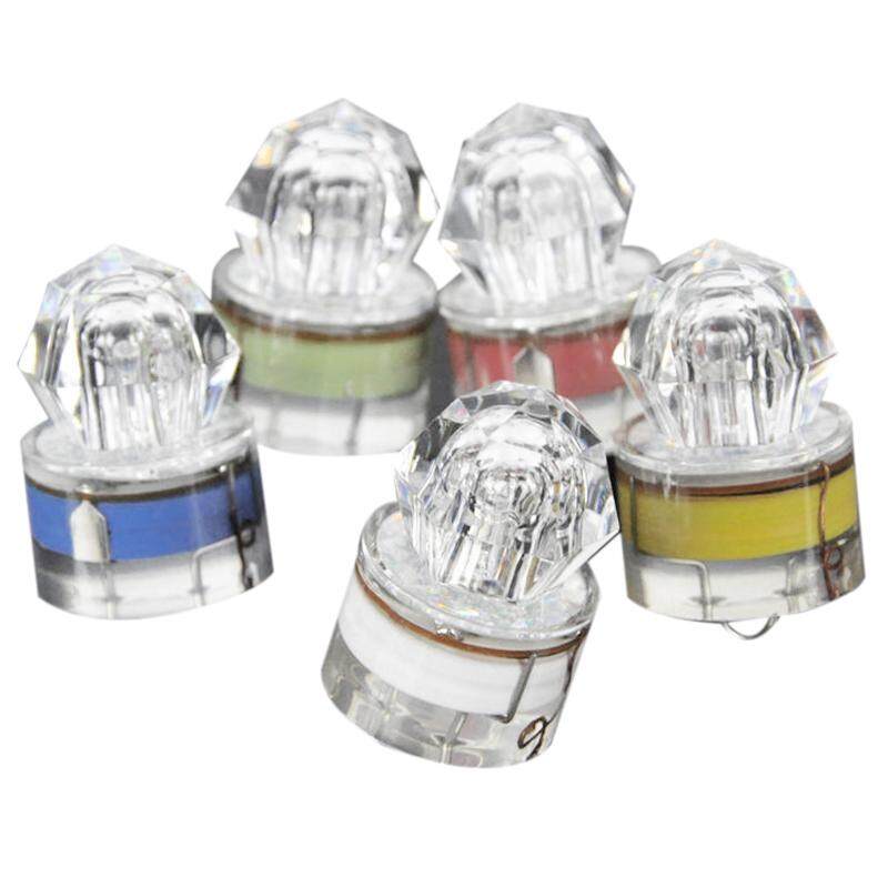 5Pcs Led Deep Drop Underwater Diamond Flashing Fishing Light Squid ...