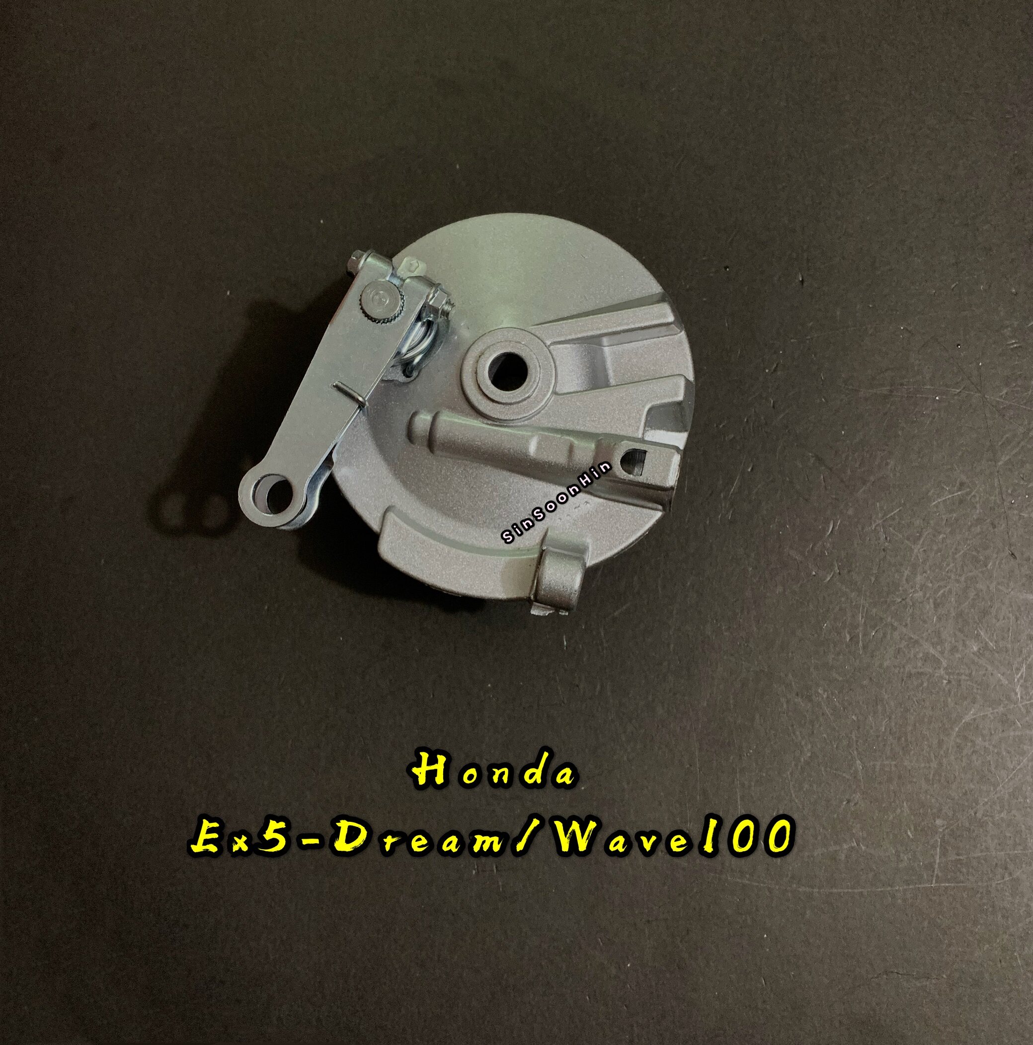 Honda EX5-DREAM WAVE100 Front Hub Panel Set #ex5 dream wave 100 brek ...