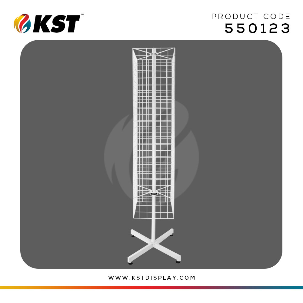 (Ready Stock) Four Way Netting Stand/ Display Stand with Netting/ 4 Way ...