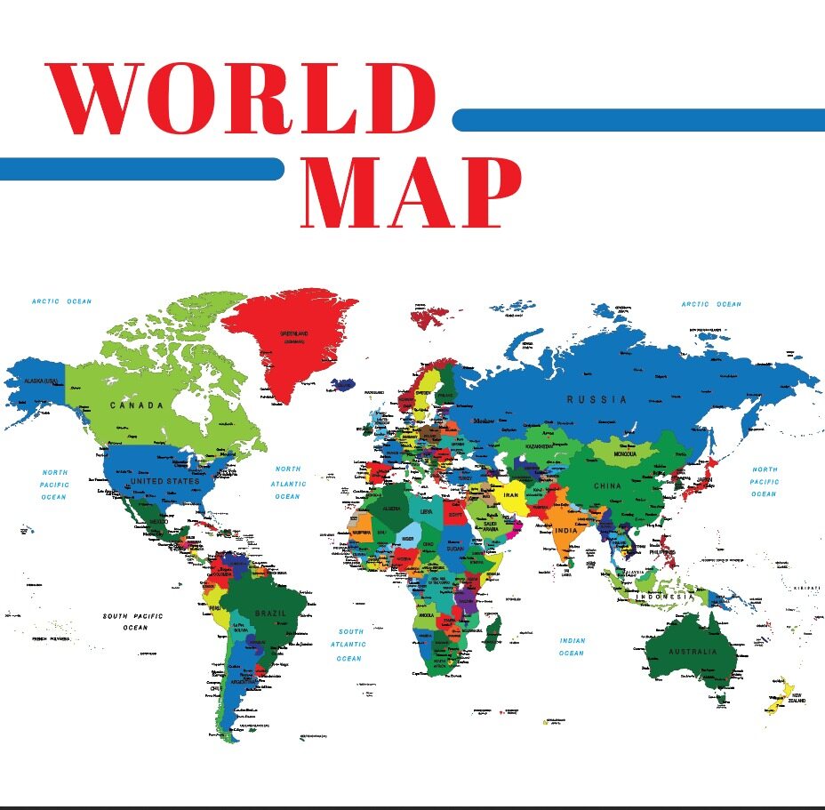 POSTER BANNER WORLD MAP/ MALAYSIA MAP/ ASEAN MAP / ASEAN ECONOMIC ...