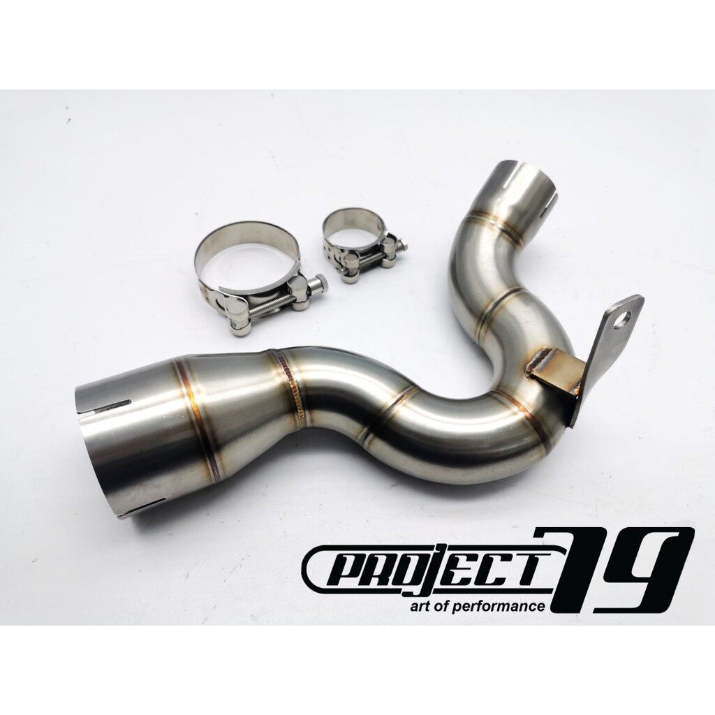 PROJECT 79 Kawasaki VERSYS 1000 Link Pipe to Remove Catalyzer Exhaust ...