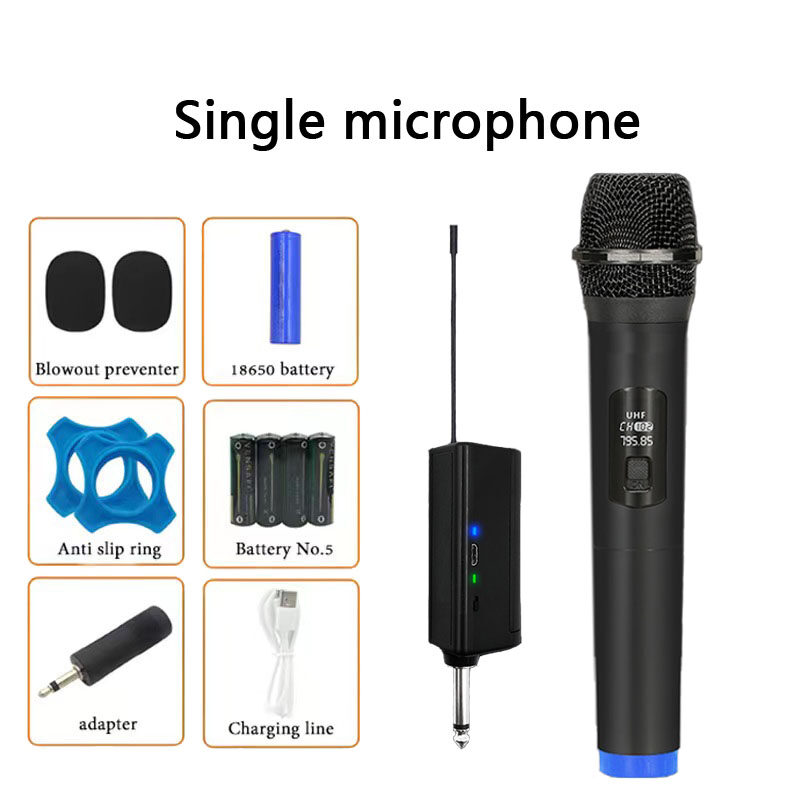 PSP wireless microphone uhf dual handheld Karaoke mikrofon | Lazada