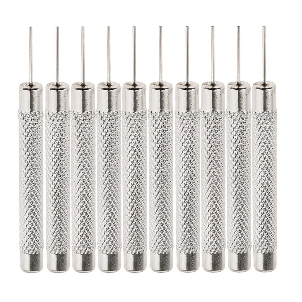 10 Pcs 0.7Mm Watch Link Pin Remover Pusher Punch Band Watchband Tool ...