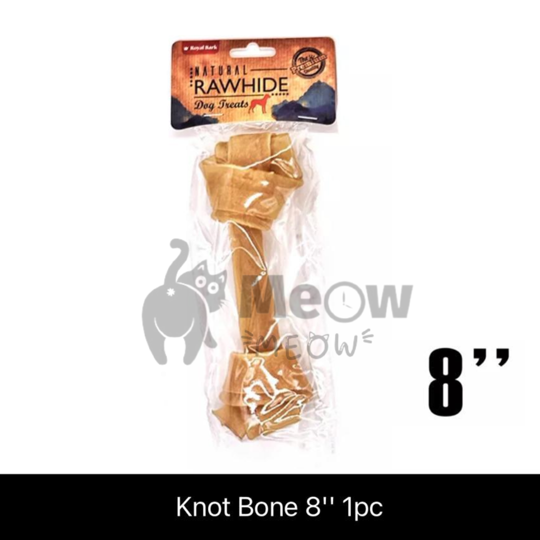 Royal Bark RAWHIDE PRESSED BONE KNOT BONE CHEWING BONE | Lazada