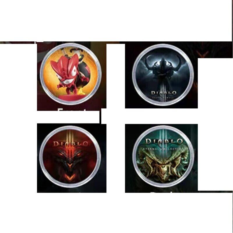 สวิตช์ NS Diablo 3 Diablo Amiibo การ์ดครอสโอเวอร์ Diablo3บัตรวงกลม ...