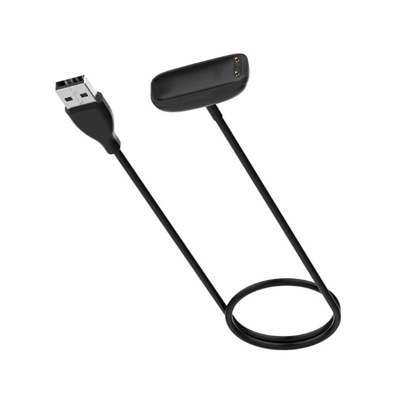 USB Charger Cable Adapter for Fitbit Luxe Special Edition Black Long ...