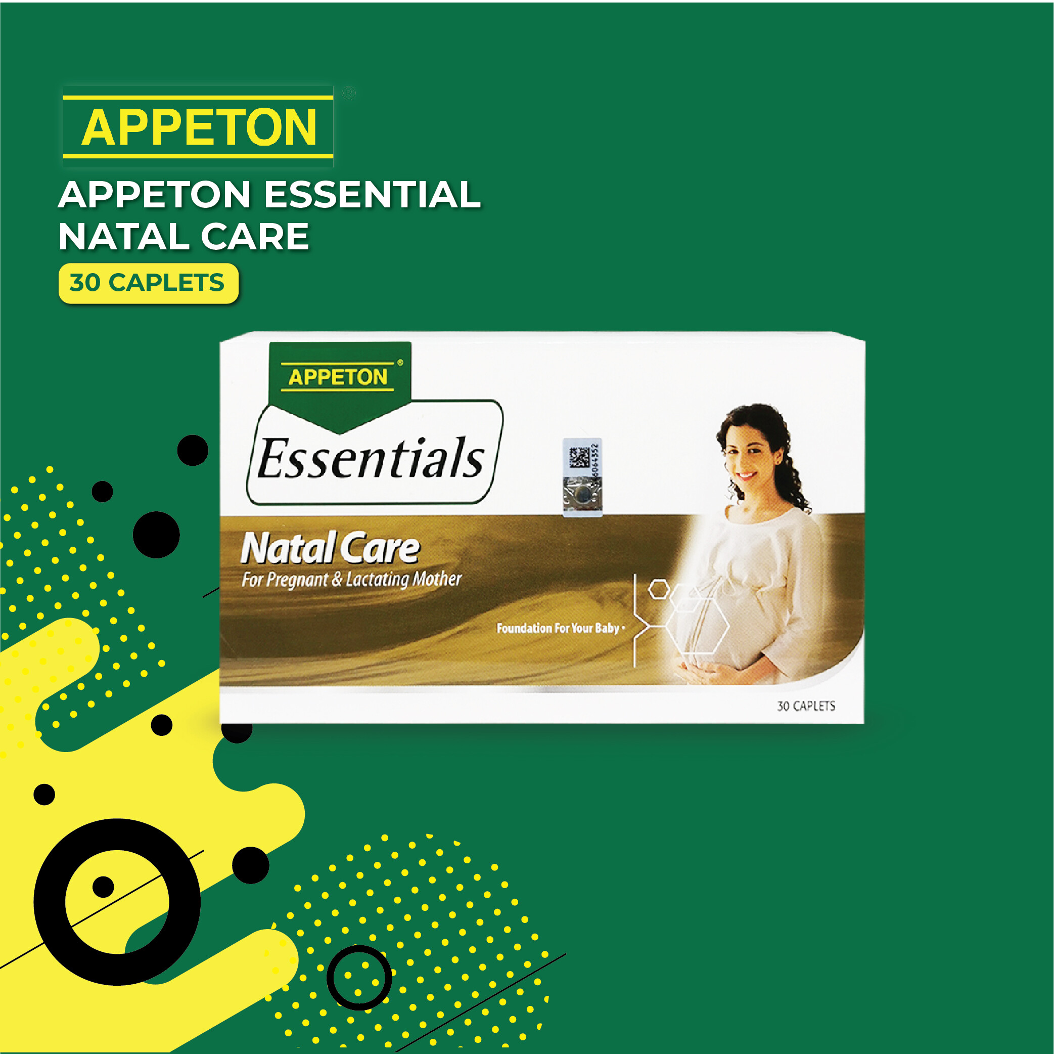 APPETON Essential Natal Care Supplement for Pregnant and Lactating ...