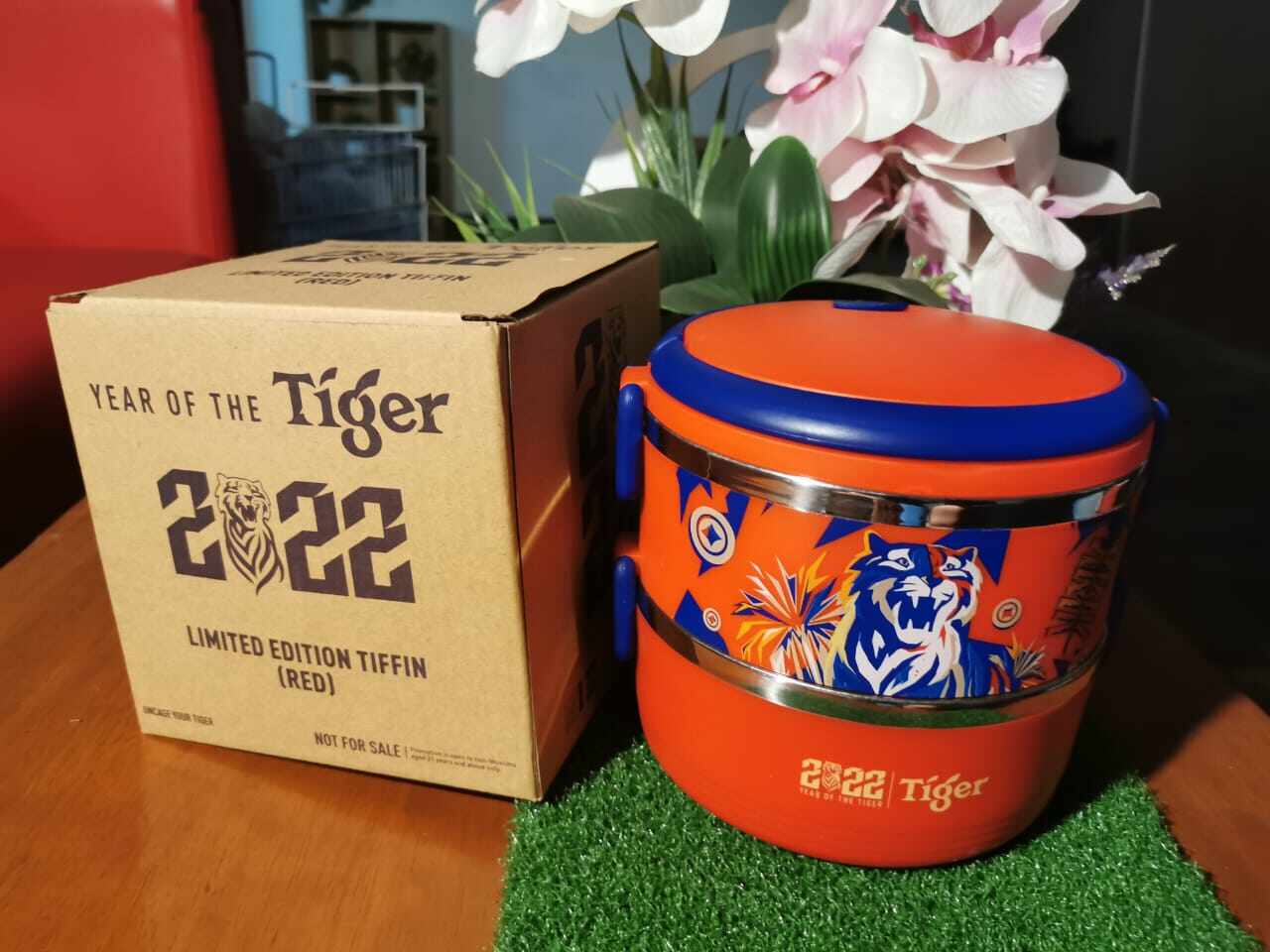 Tiger 2022 Limited Edition Tiffin Double Layer Food Carrier lunch box ...