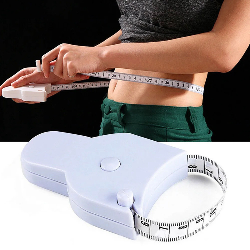 Retractable Ruler Fitness Accurate Fitness Caliper Measuring Body Tape ...