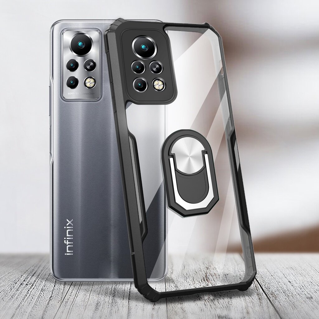 [Metal Ring + Case] infinix Note 11 10 Pro 11s 11i 8 7 Acrylic ...