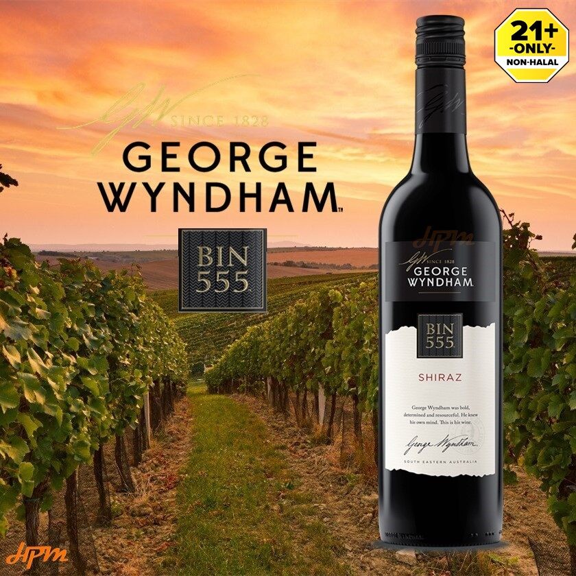 George Wyndham BIN 555 Shiraz 750ml | Lazada