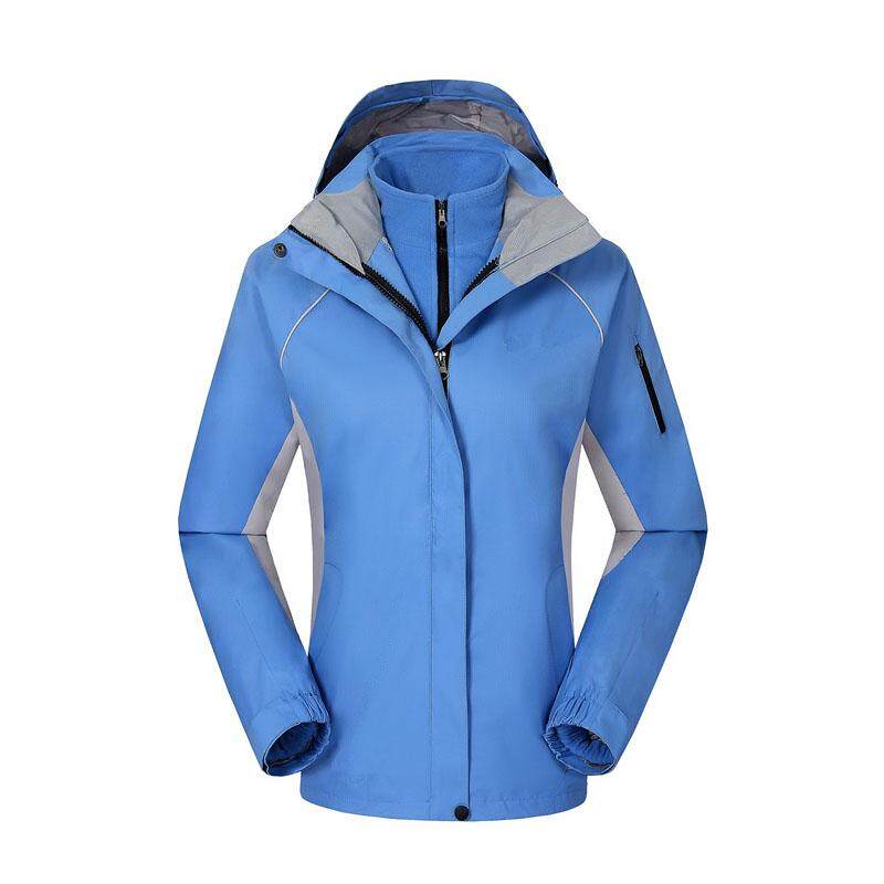 2019 Winter Outdoor Hiking Soft shell Thermal 3 in 1 Jacket Women ...