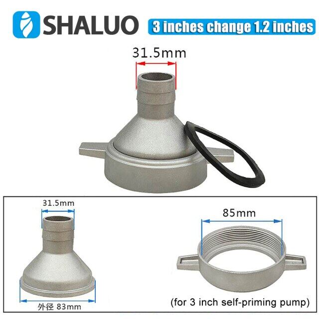 New Gasoline Water Pump Fittings 3 Inch Aluminum Pipe Connector Wrench ...