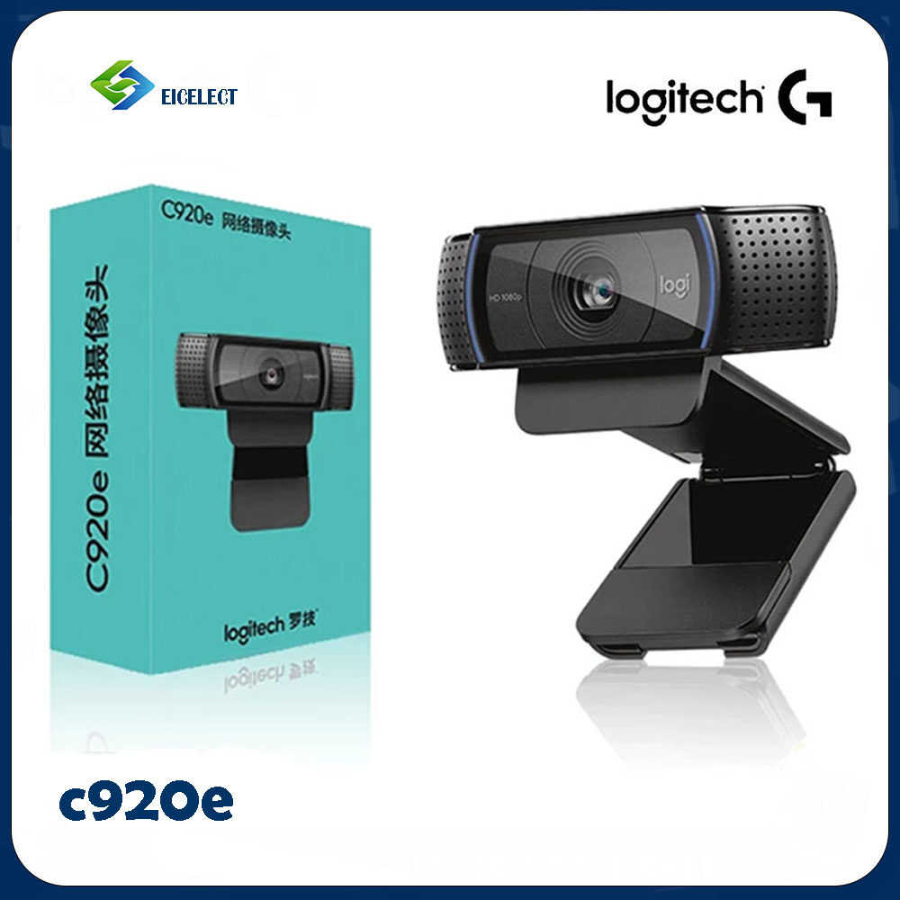 Logitech C920e hd Webcam Video Chat Web recording Smart Usb camera HD ...