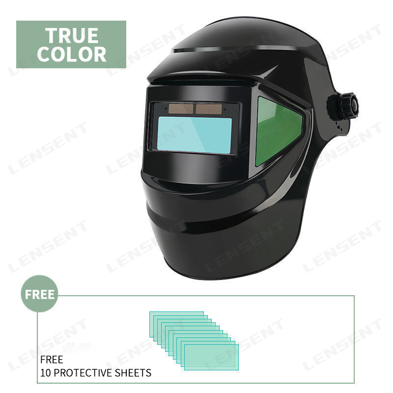Lensent Welding Shield Automatic Dimming True Color Vision Upgrade Electrician's Helmets Welder ...