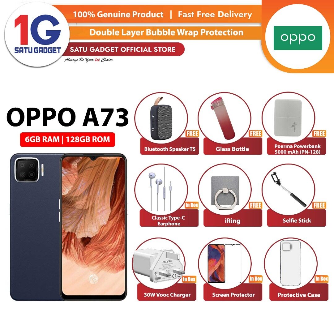 Oppo A73 2020 Price in Malaysia & Specs - RM893 | TechNave