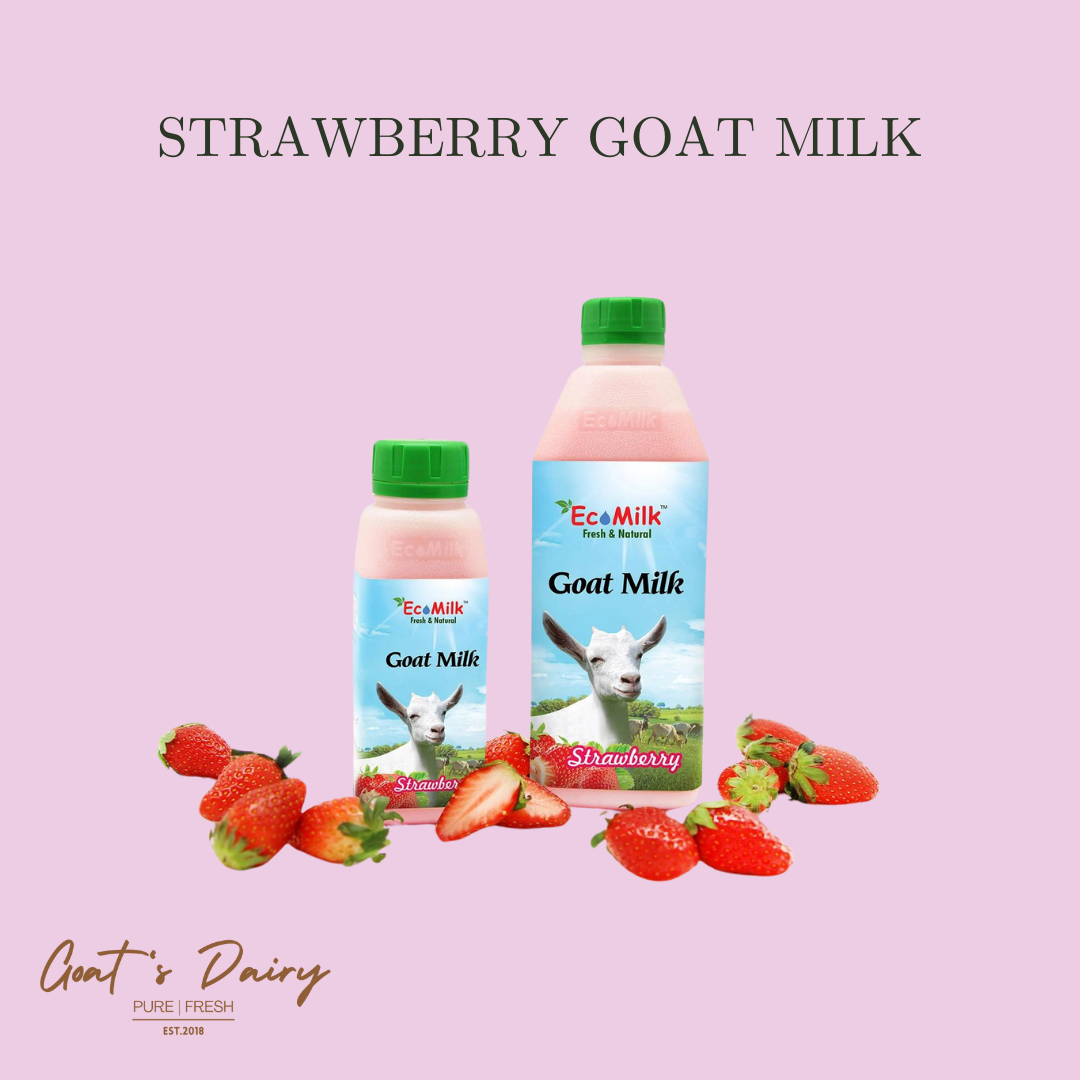 Goat Milk Strawberry 780ml (BSL Ecomilk) | Lazada