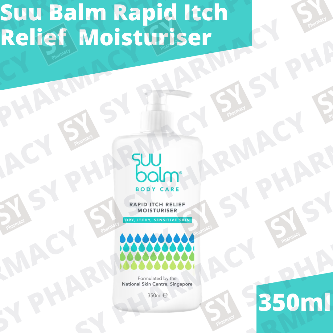 Suu Balm Rapid Itch Relief Moisturiser 75ml/350ml | Lazada