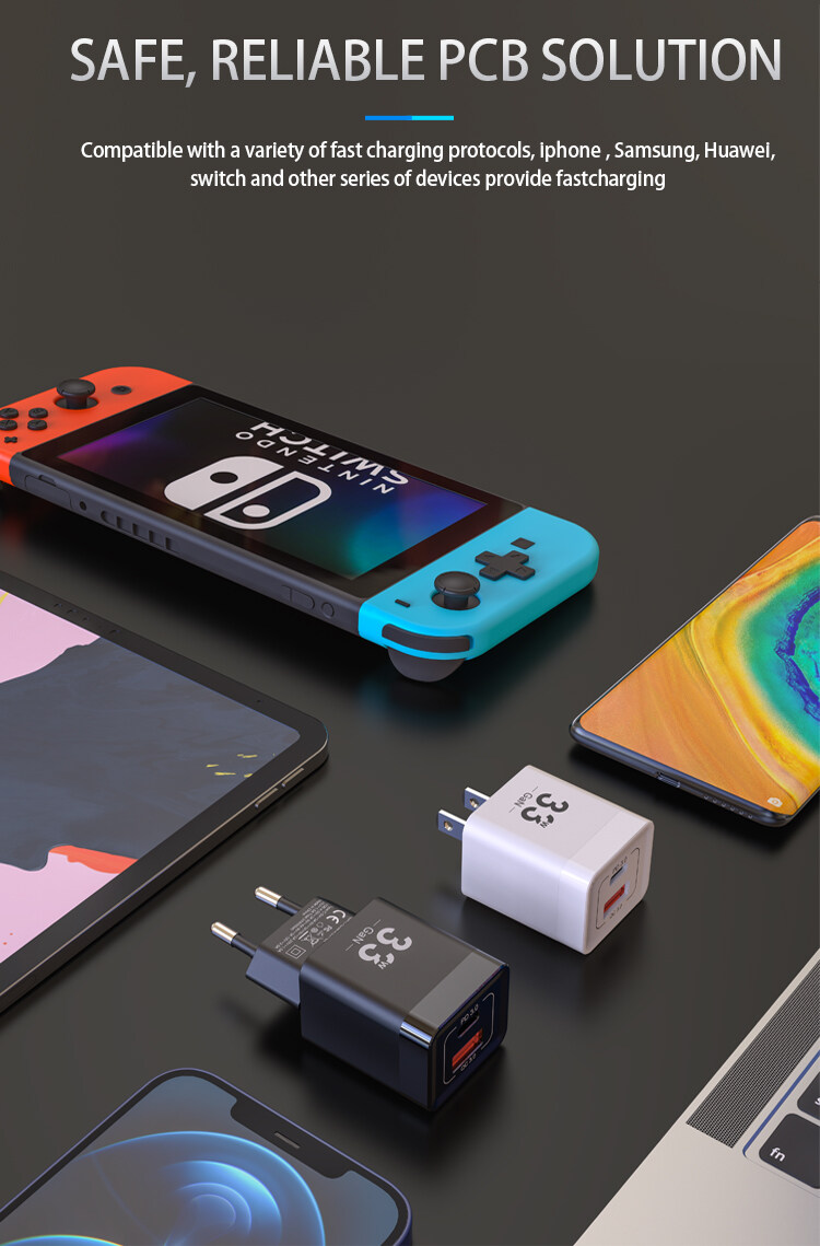 Onvian GaN 33W USB Type C ที่ชาร์จเร็ว PD3.0 QC4.0,สำหรับ Xiaomi Huawei Samsung OPPO แล็ปท็อปอะ ...