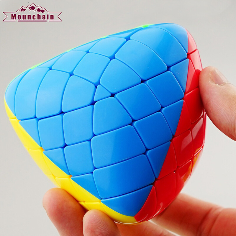 5X5X5 Pyramorphixลูกบาศก์มายากลMastermorphixปริศนาฝึกสมองสติกเกอร์ ...