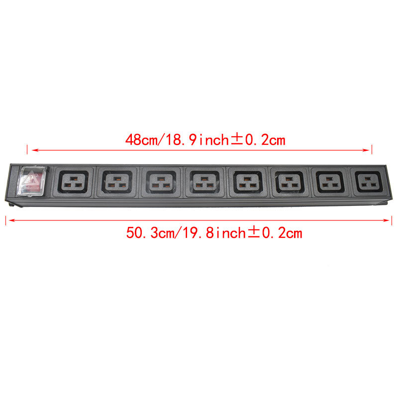 IEC C14 port PDU Power Strip 2-18 Ways power Cabinet socket Singapore ...