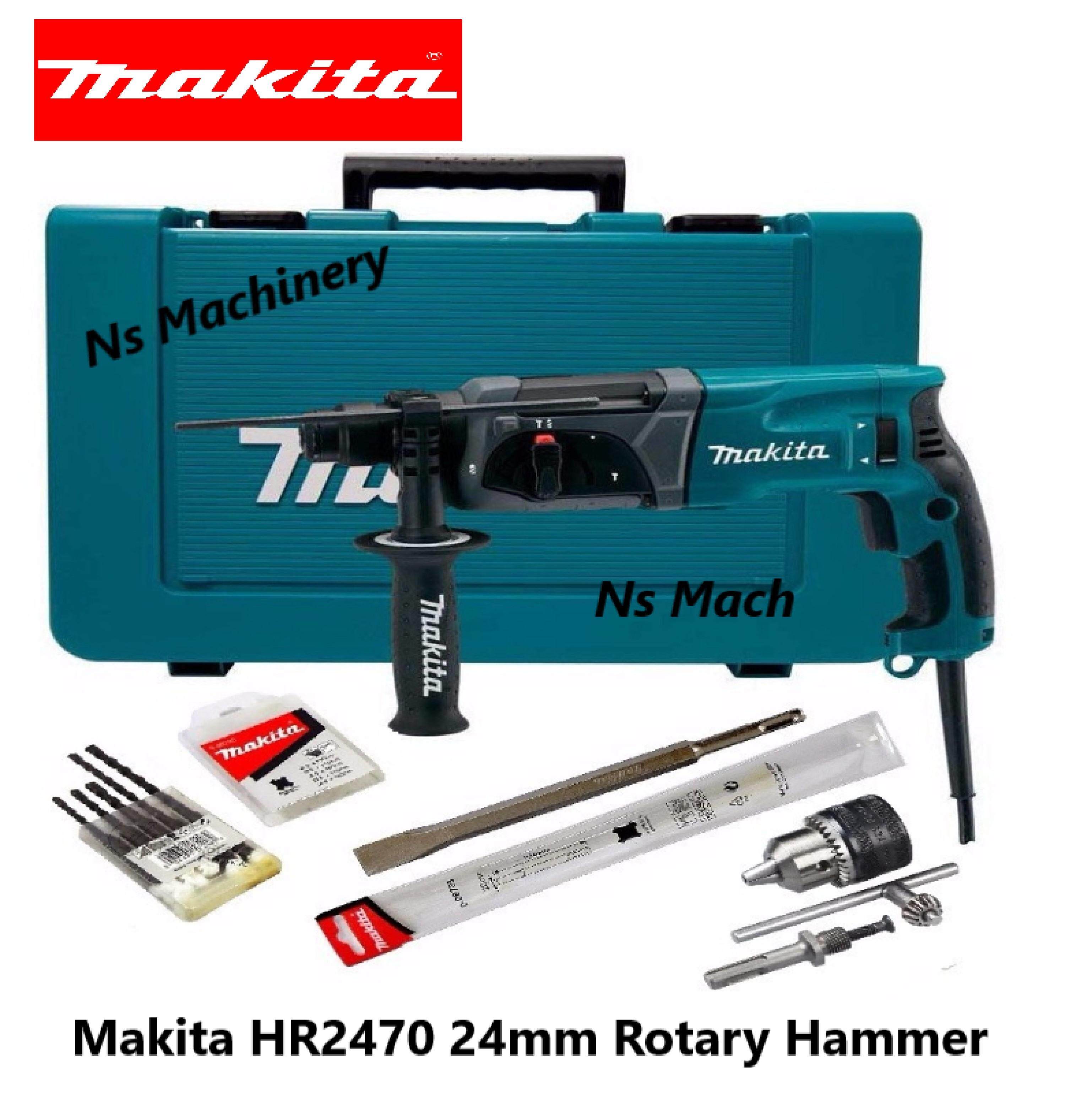 Makita HR2470 24mm Rotary Hammer (1 Year Warranty ) | Lazada