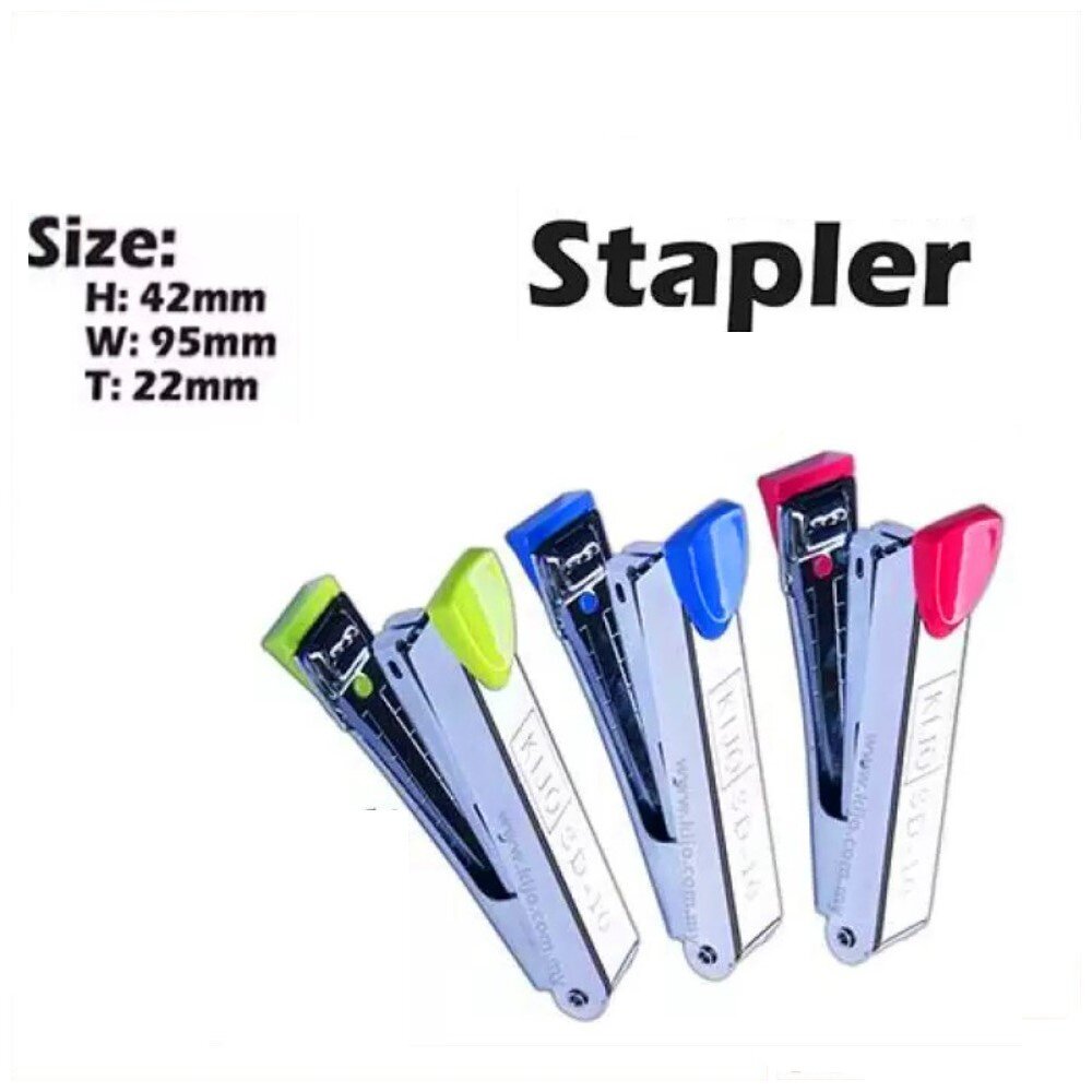 KIJO Staples No.10-1M Fine Ubat Staples 10-1m 10号书钉 Stapler HD-10 ...