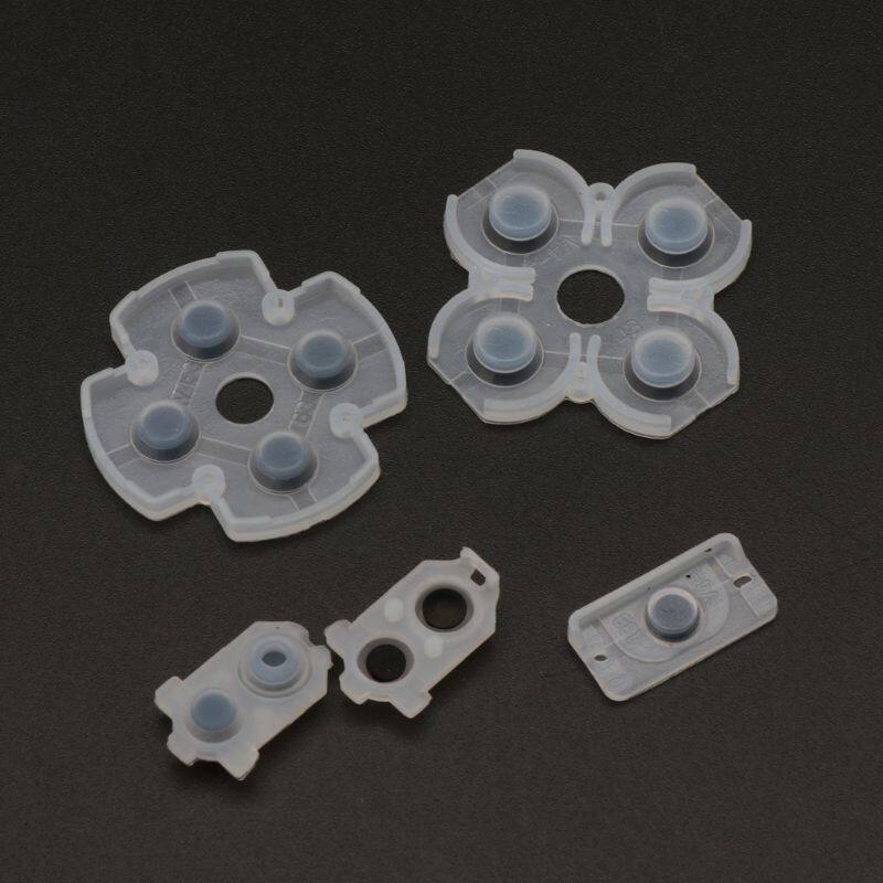 For PS4 Controller Conductive Rubber Pad Silicone Pad for PS 4 JDS JDM ...