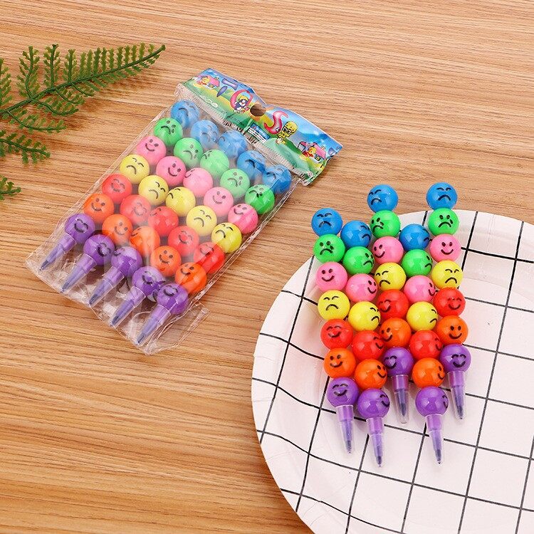 7 Color Smile Crayon Pen (5 pcs) | Lazada