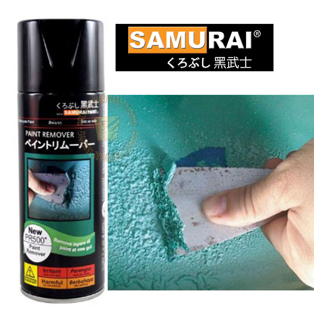 Samurai Aerosol Spray Paint Remover PR500 400ml | Lazada