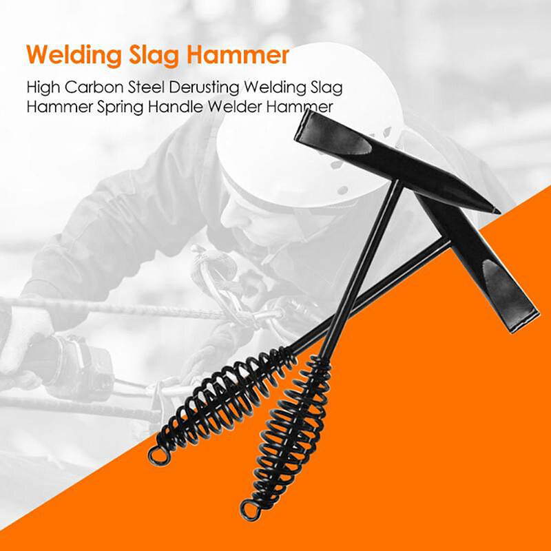 High Carbon Steel Derusting Welding Slag Hammer Spring Handle Welder ...