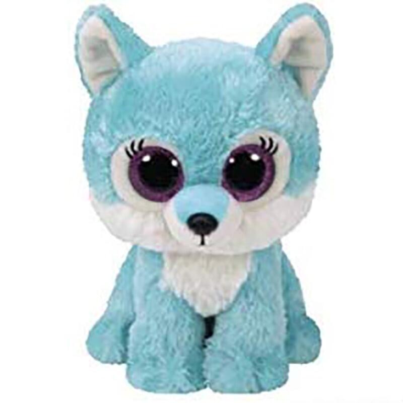 Ty Beanie Big Eyes Unicorn Wolf Panda นกฮูก Giraffe Fox Poodle Dog ...