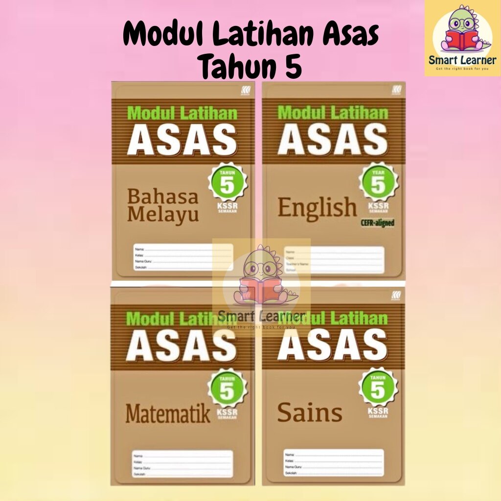 [SB] SASBADI : Modul Latihan ASAS KSSR Tahun 1 Tahun 2 Tahun 3 Tahun 4 Tahun 5 2022 | Lazada