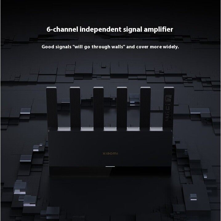Xiaomi router BE6500 Wi Fi 7 6500 Mbps full 2.5G network port 4-core ...