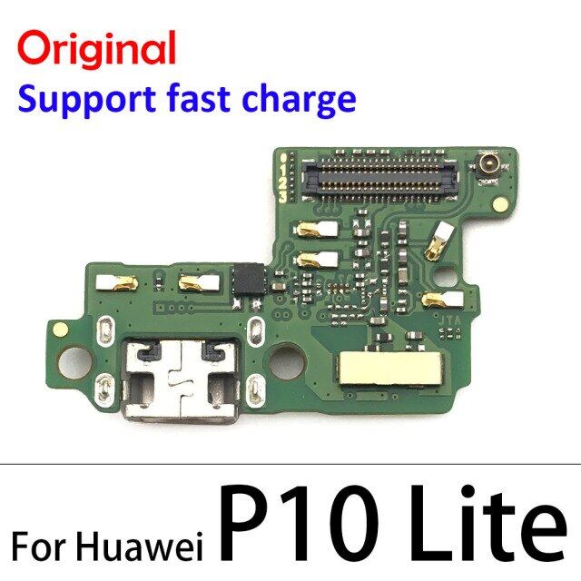 Conector USB 100% Original,นกแก้วหัวเว่ย P9, P10, P20, P30, P40 Lite E ...